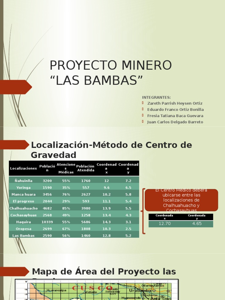 Proyecto Minero Las Bambas | PDF