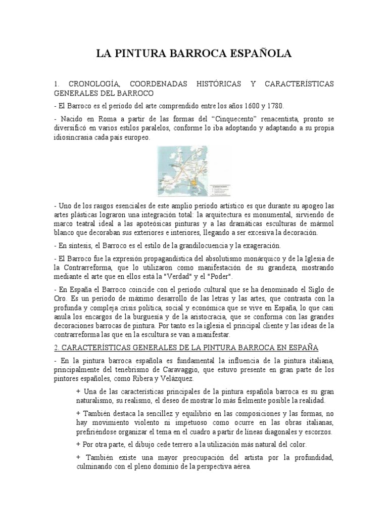 38 La Pintura Barroca Española | PDF | Barroco | Pinturas