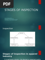 In Line Inspection Report For Garments Divisions | PDF | Sewing | Gauge ...