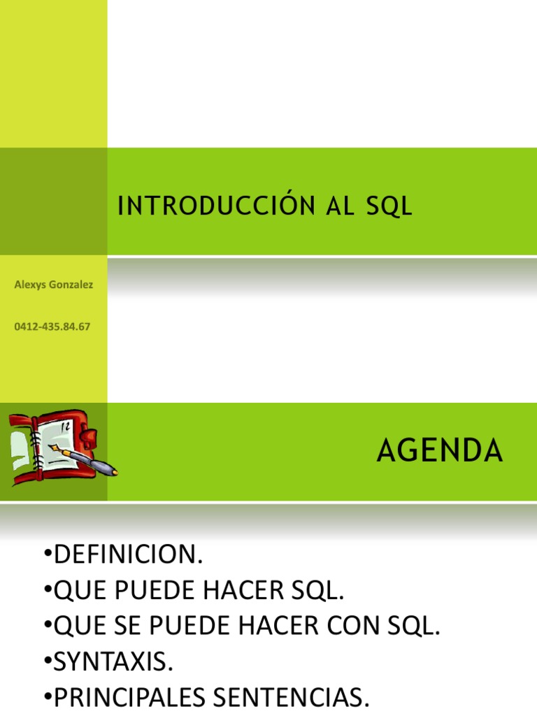 Introduccion Al SQL Query | PDF | SQL | Software de la aplicacion
