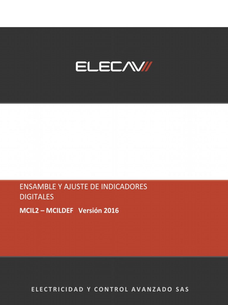 Ensamble y Ajuste Indicadores MCIL2 - DEF | PDF | Software | Equipo ...