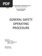 Milling Machine Sop | PDF