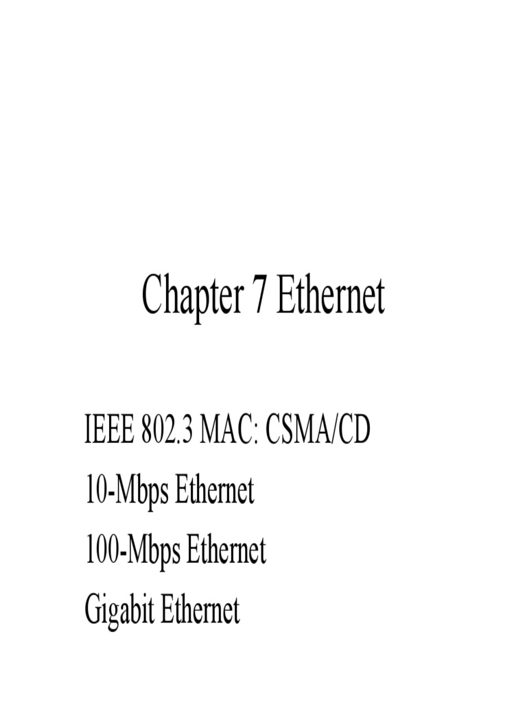 Understanding Ethernet: CSMA/CD, Collision Detection, and Backoff ...