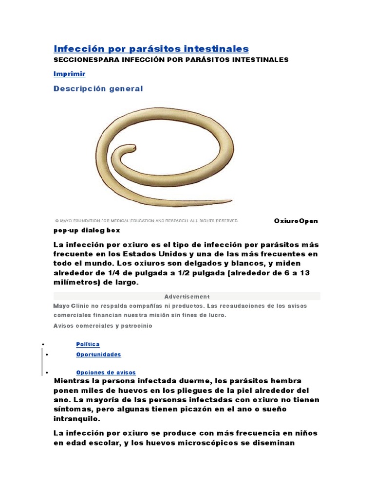 Parasitosis Intestinal Iekxjxksll838483 | PDF | Especialidades Medicas ...