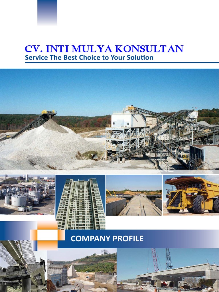 Company Profile Perencanaan Cv. Inti Mulya Konsultan 2020 | PDF
