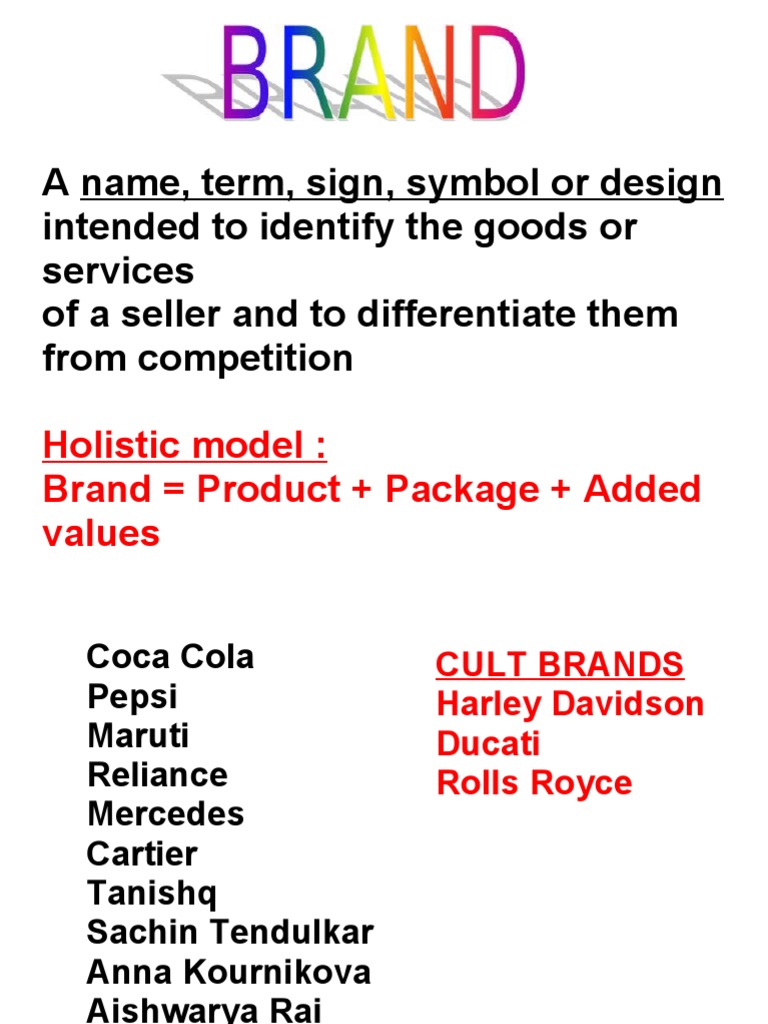Brand Types and Characteristics Guide | PDF | Career & Growth | Business