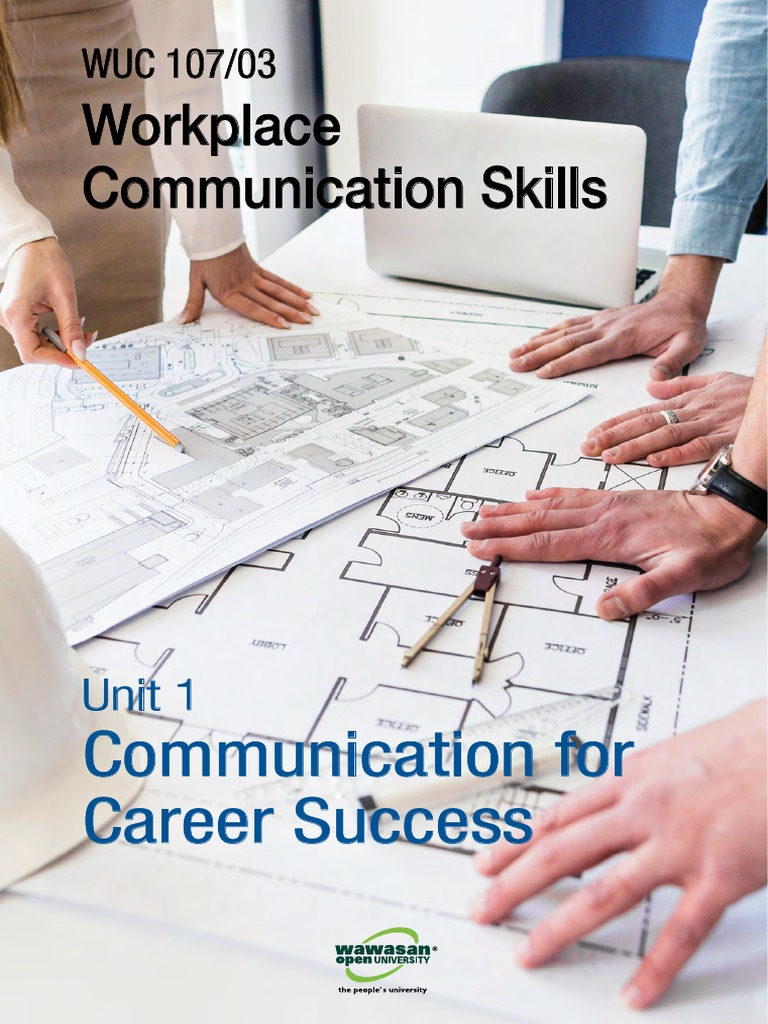 Workplace Communication Skills U1 | PDF | Nonverbal Communication ...