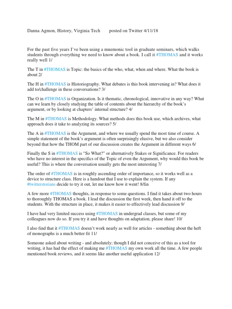 THOMAS Analysis | PDF | Foreign Language Studies