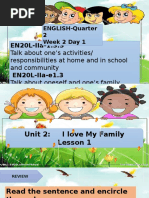 Grade 2 English Lesson: Verbs | PDF | Verb | Grammatical Tense