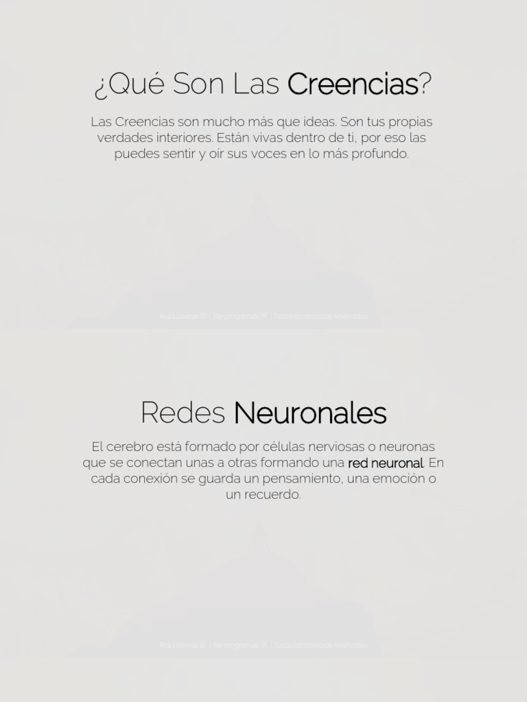 ¿Qué Son Las Creencias? | PDF