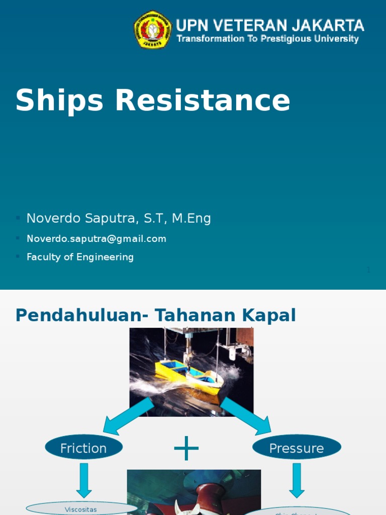 Ships Resistance | PDF