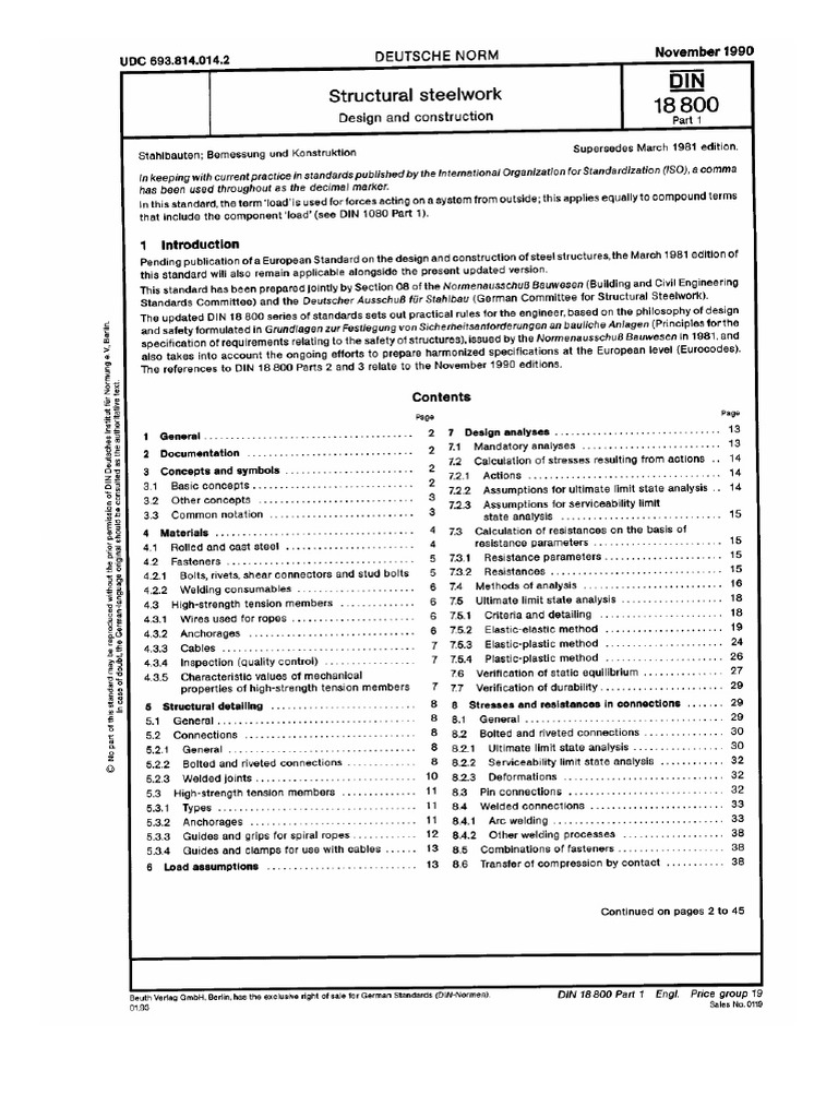 Edoc - Pub - Din 18800 1enpdf PDF | PDF