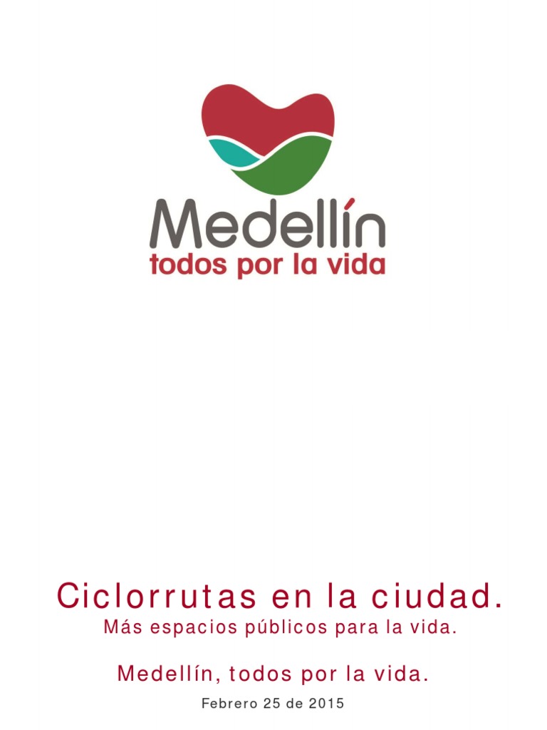 Ciclorutas en Medellin - Final PDF | PDF | Infraestructura Ciclista ...