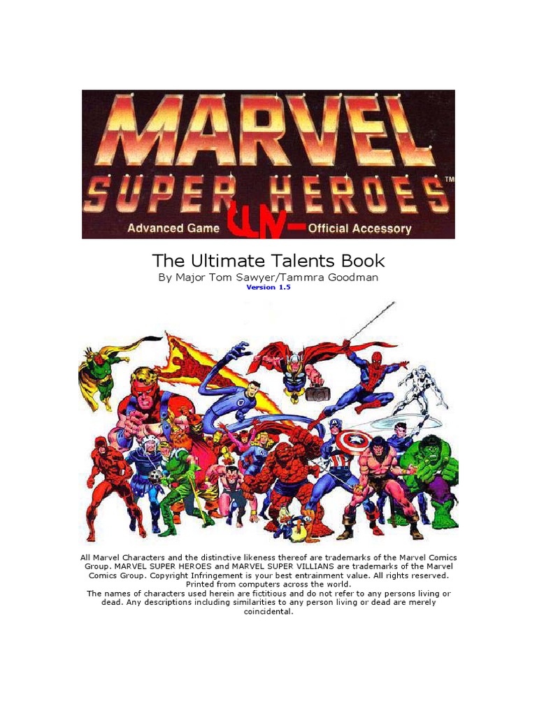 The Ultimate Talents Book | PDF | Engineering | Physics