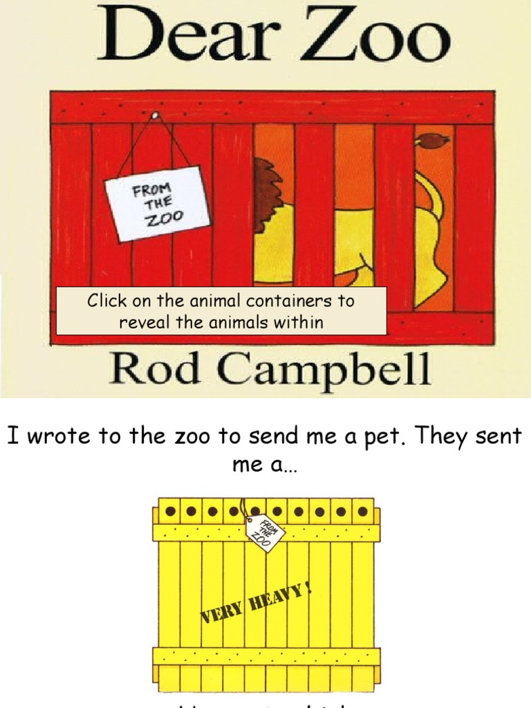 Dear Zoo: A Story of Perfect Pets | PDF
