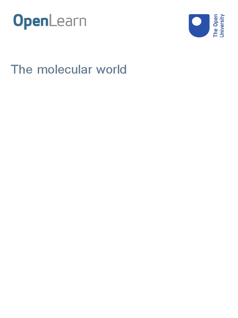 The Molecular World Printable PDF | PDF | Isotope | Chemistry