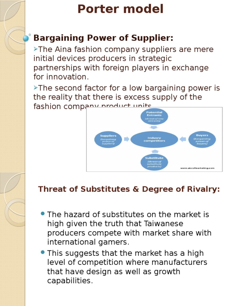 Bargaining Power of Supplier | PDF