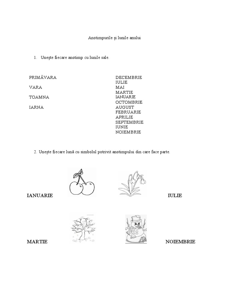 Fisa Anotimpurile | PDF