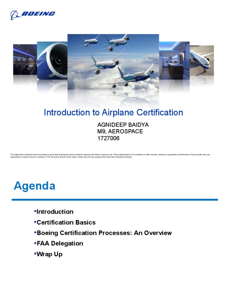 Aircraft Certification | PDF | Federal Aviation Administration ...