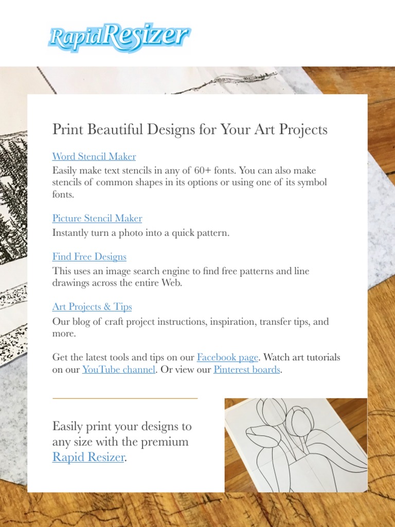 Print Beautiful Designs For Your Art Projects | PDF