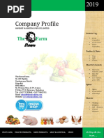 Company Profile | PDF | Agriculture | Vegetables