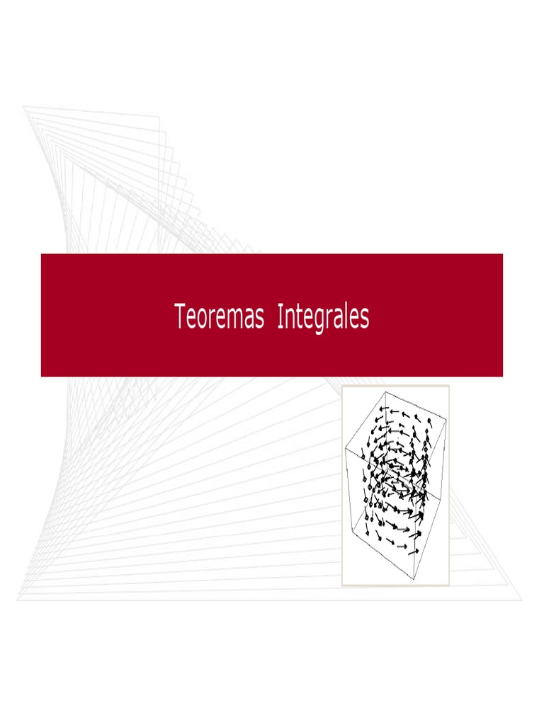 Teoremas de Green, Stokes y Gauss | PDF | Integral | Vector Euclidiano