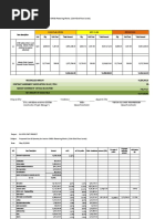 Rate Analysis: Vinyl Flooring-Antistatic SPORTS GRADE | PDF