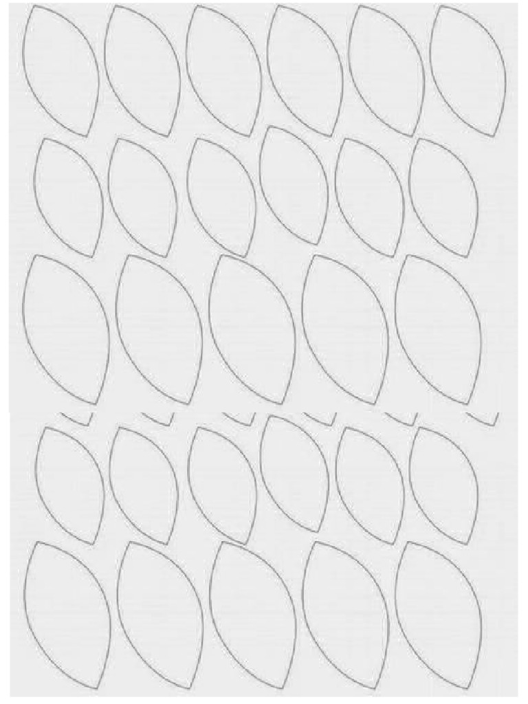 Moldes de Hojas | PDF