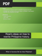 Rizal and Father Sanchez | PDF