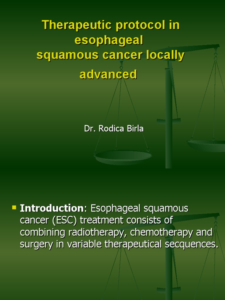Cancer Scuamos Esofag | PDF | Esophageal Cancer | Esophagus