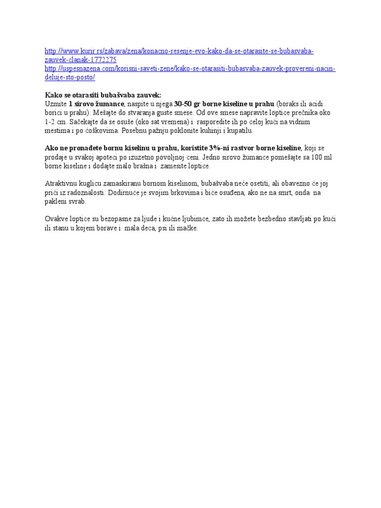 BUBASVABA Istrebljenje | PDF