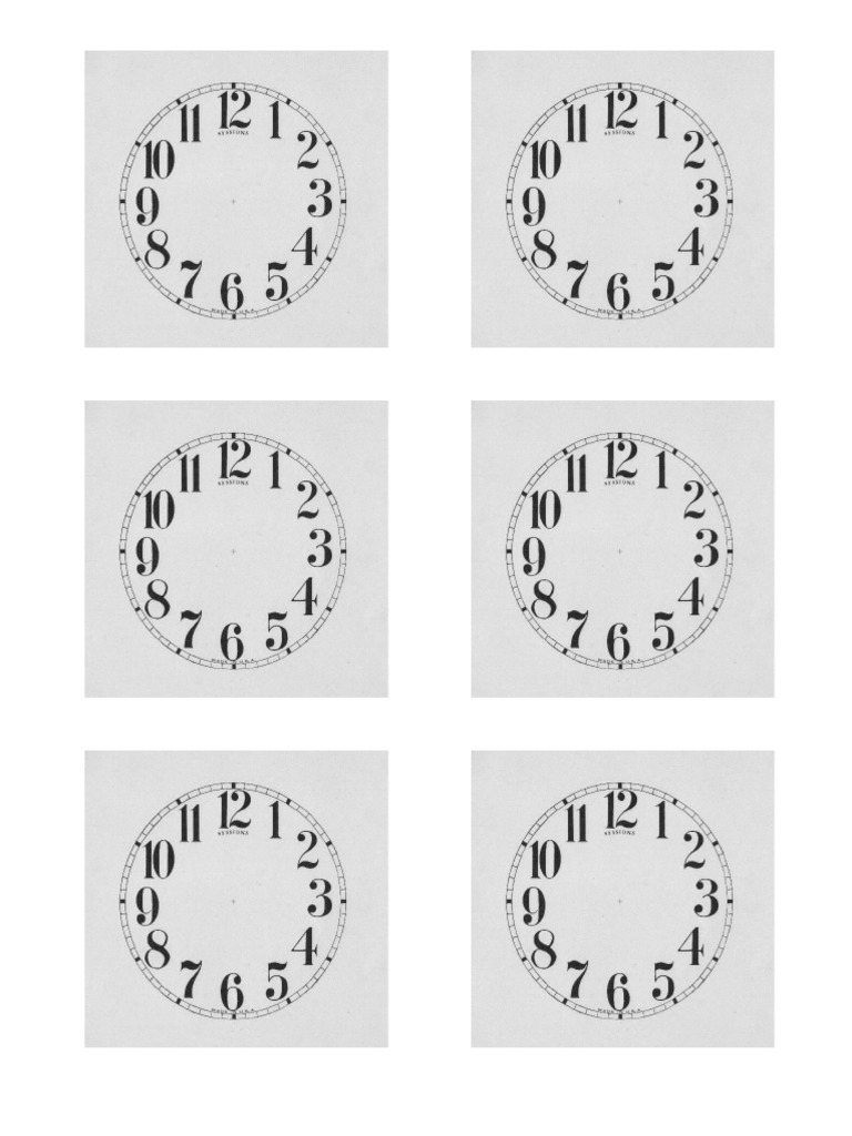 Clock Face | PDF