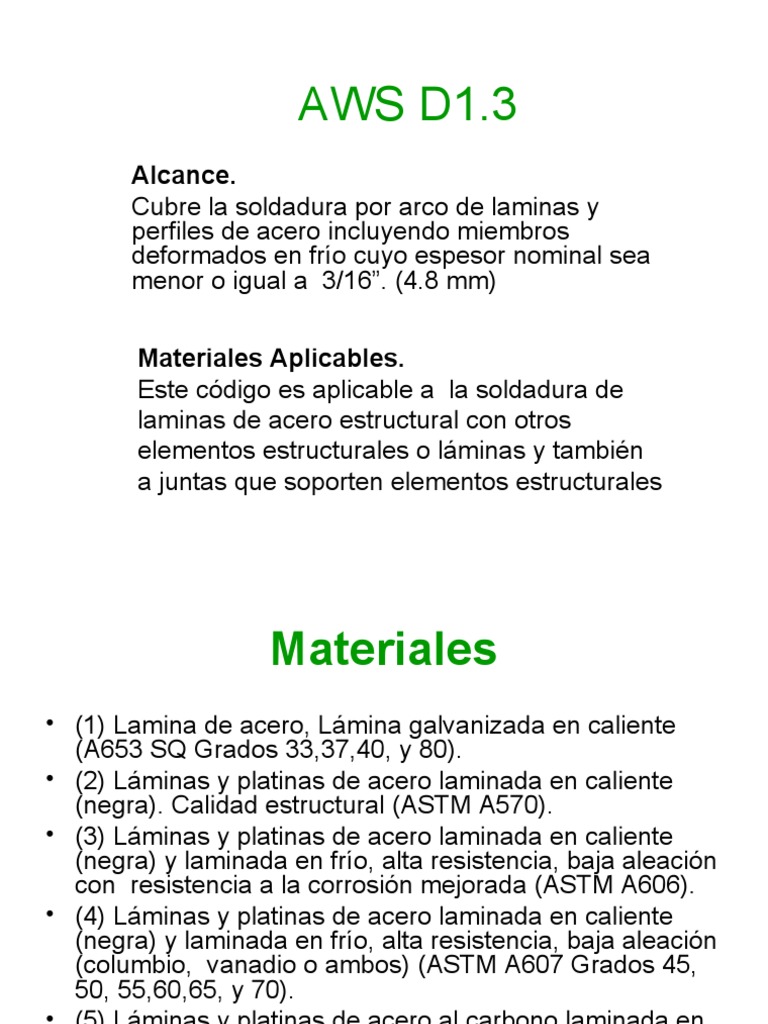 Aws D1 | PDF | Soldadura | Construcción