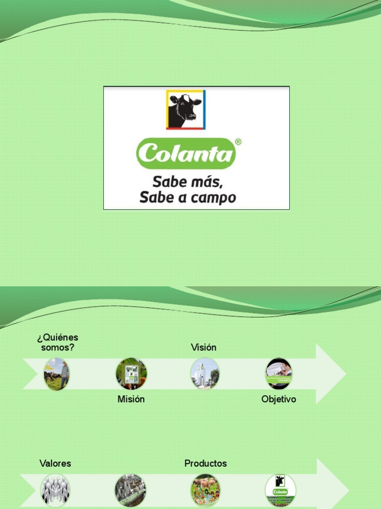 Presentación Colanta | PDF | Calidad (comercial) | Business