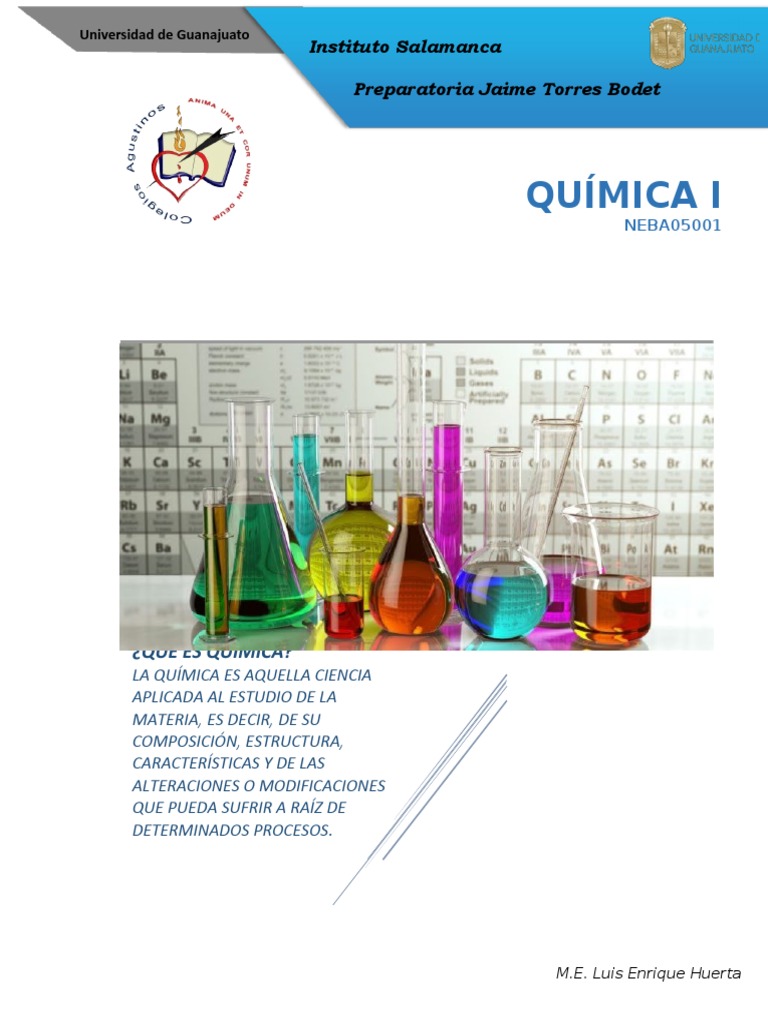 Química I Libro Digital Pdf Importar Química