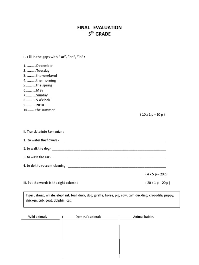 final-evaluation-5th-grade-pdf