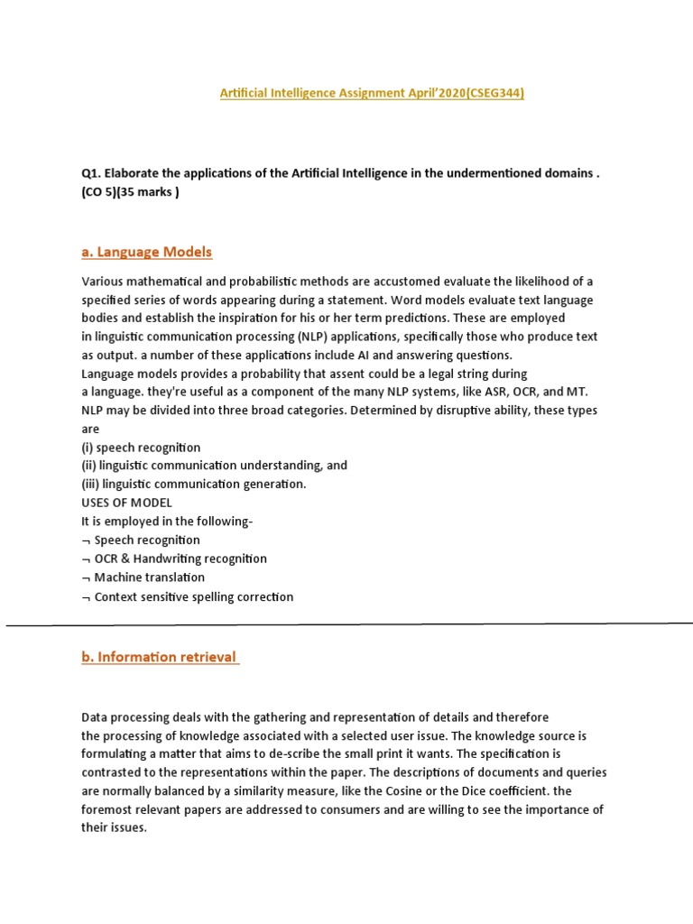 April End | PDF | Speech Recognition | Artificial Intelligence