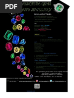 Refractive Index Value | PDF | Gemstone | Refractive Index