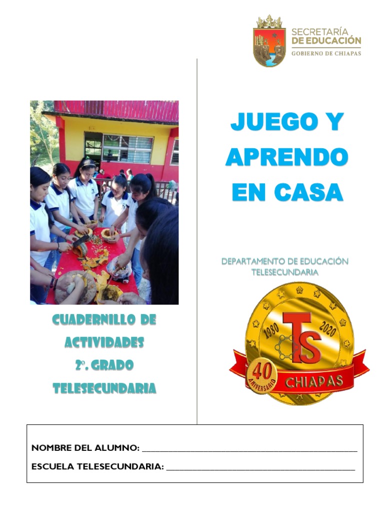 Cuadernillo 2do Grado Telesecundaria | PDF | Nueva españa | Educación avanzada