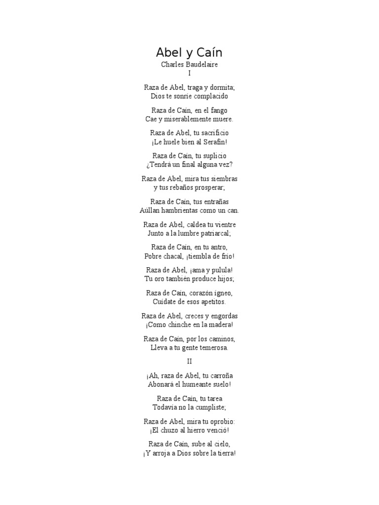 Abel y Caín | PDF