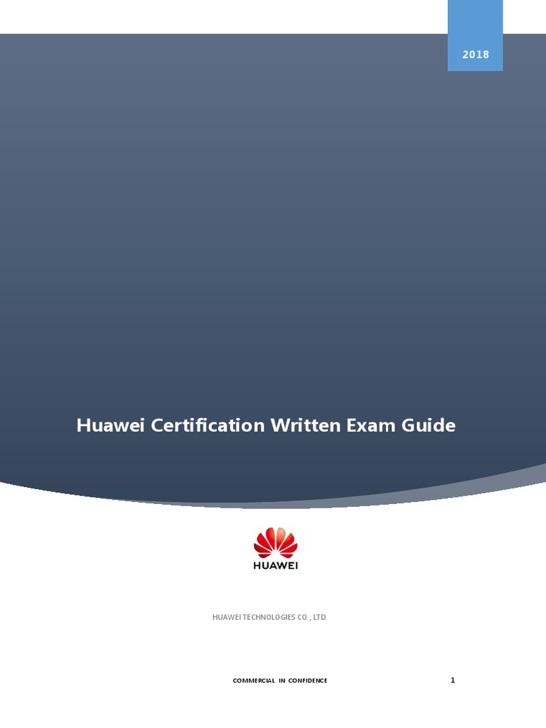 Huawei Certification Exam Guide | PDF | Credit Card | Voucher