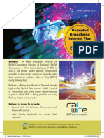 RailWire Broadband Data Plans | PDF | Communication | Cyberspace
