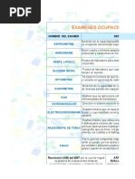 Exámenes Médicos Ocupacionales EMO | PDF