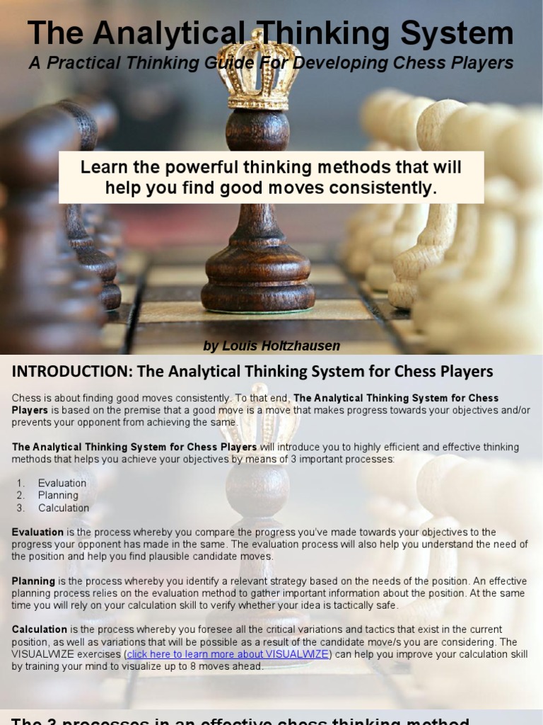 Analytical Thinking for Chess Success | PDF | Game Theory | Abstract ...