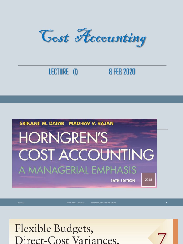 Understand Static Budgets and Static Budget Variances 1 | PDF | Cost ...