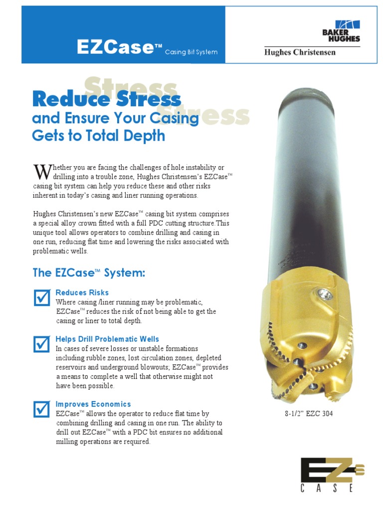 Casing Drilling Bit | PDF | Casing (Borehole) | Drilling