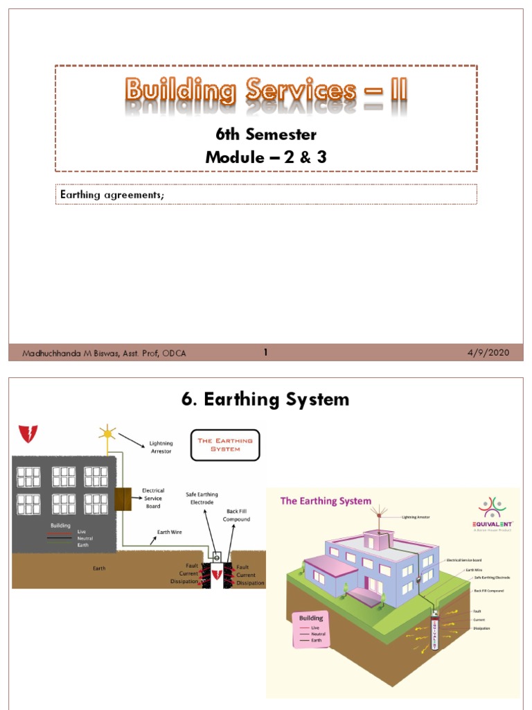 Earthing System | PDF | Electromagnetism | Electrical Engineering