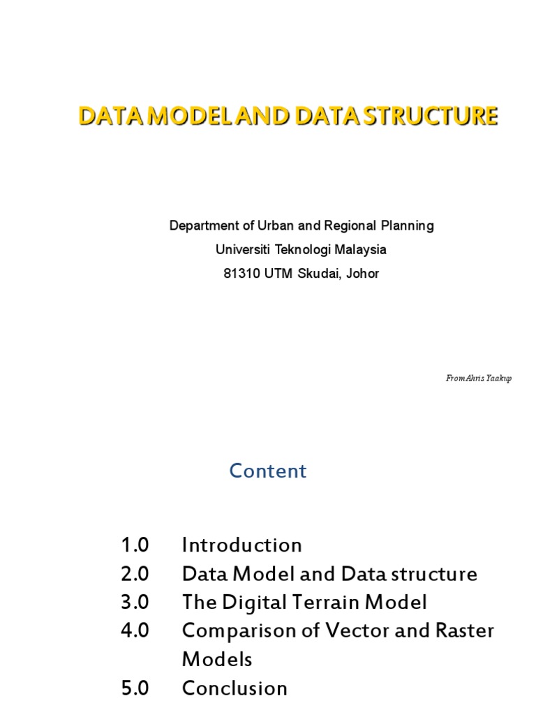 Data Structure | PDF | Geographic Information System | Geography