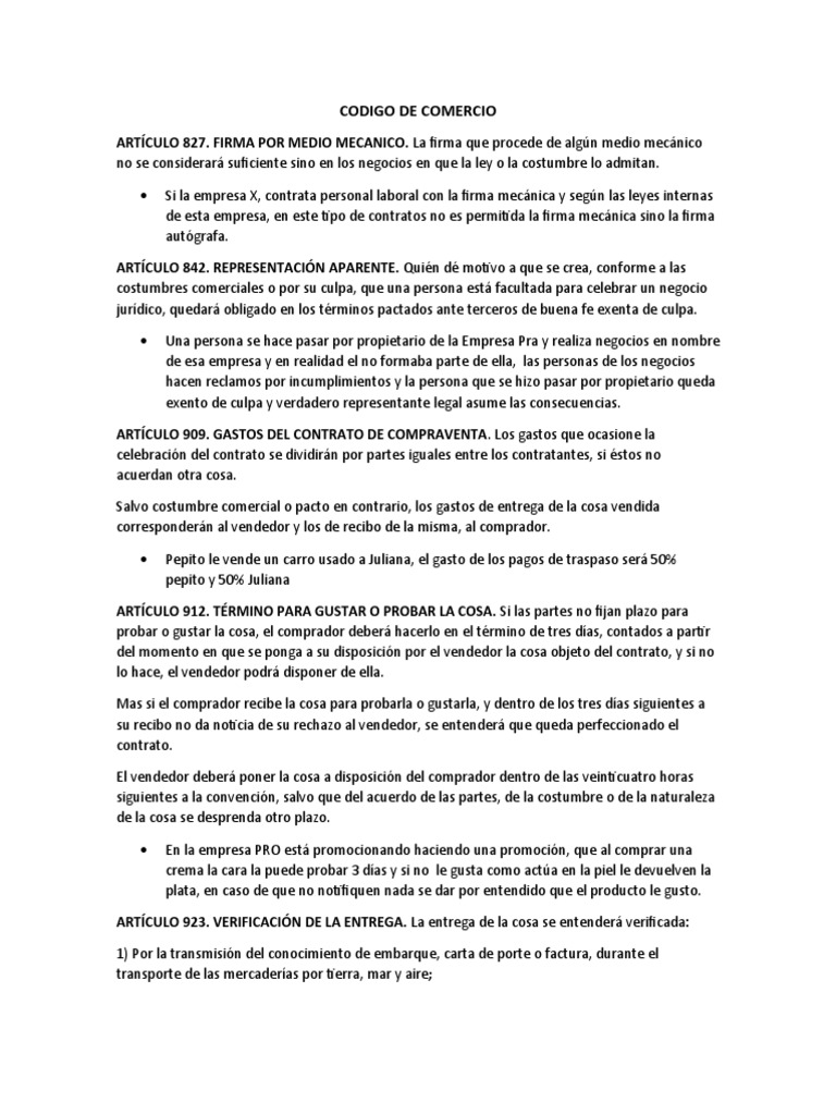 Codigo de Comercio | PDF | Business | Gobierno