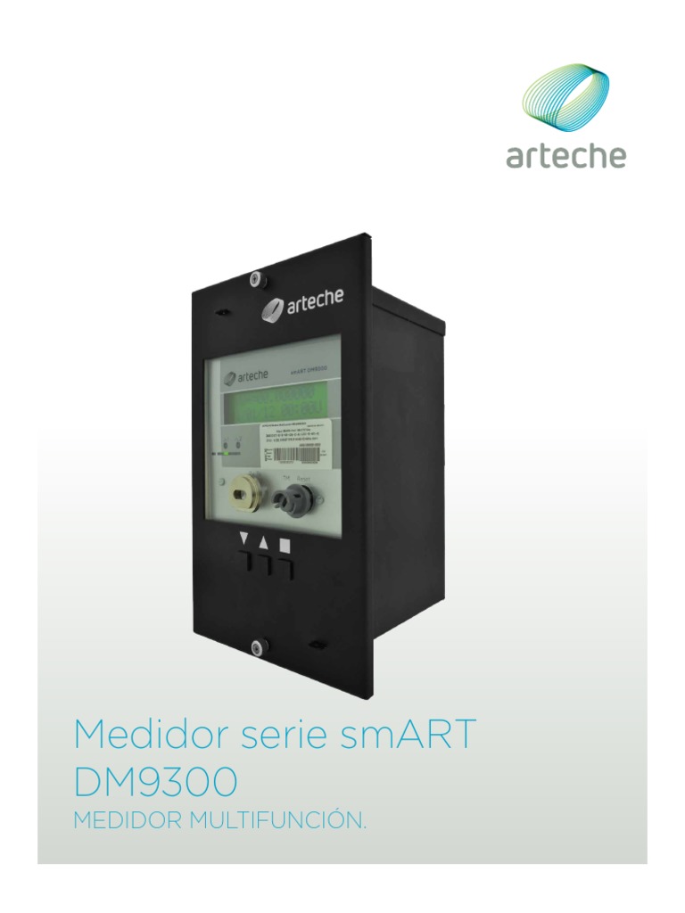 Arteche CT DM9300 Es PDF | PDF | Distorsión | Energia electrica